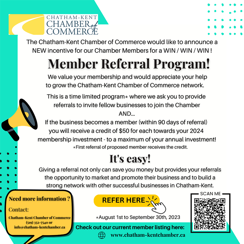 The Chatham-Kent Chamber of Commerce